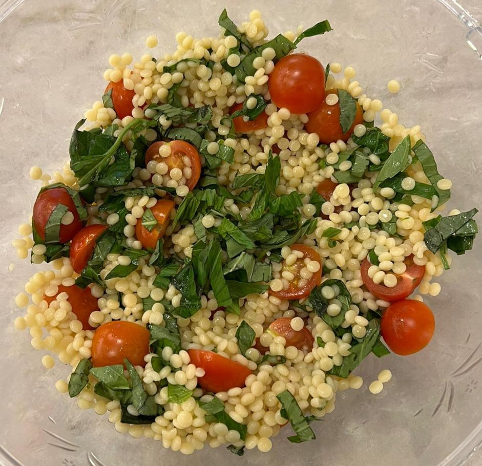 Tomato and Basil Couscous – Rosey Lea